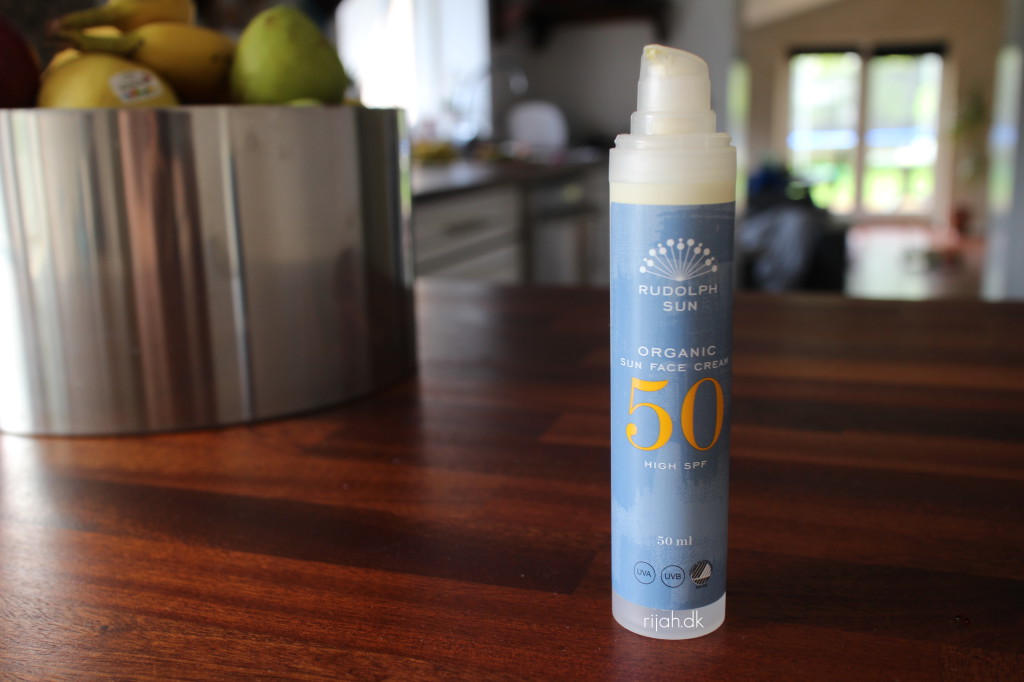 Rudolph Sun Organic Sun Face Cream 50 SPF ⋆ rijah.dk
